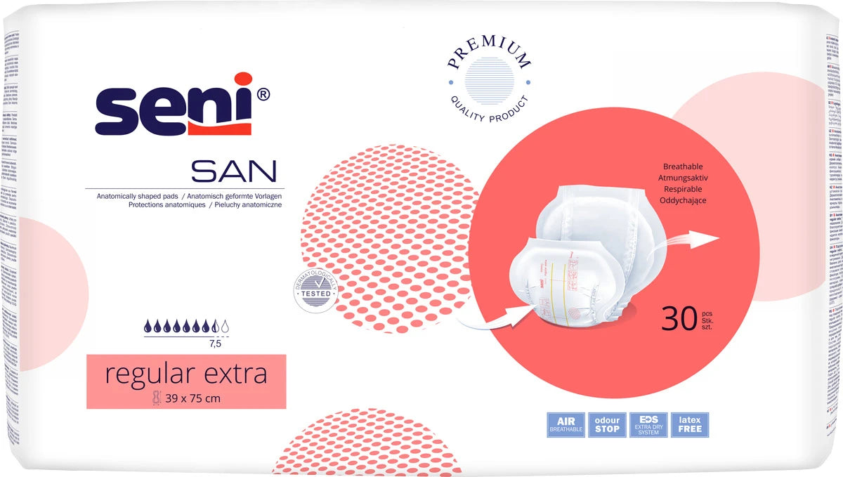 Seni San Regular Extra | Inkontinenzvorlagen mittel | samedo.de – Samedo